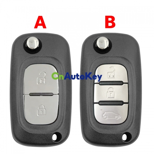 CS010012 Flip Folding Key Shell For Renault Clio Megane Remote Key Case ...