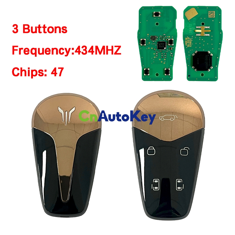 CN058001 Original Car Smart Remote Key 433Mhz for Voyah Dream MPV Car ...