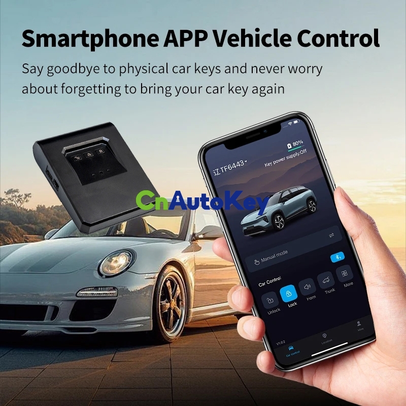 CNP233 Digital Car Key Upgrade From Mechanical Key To Mobile Control ...
