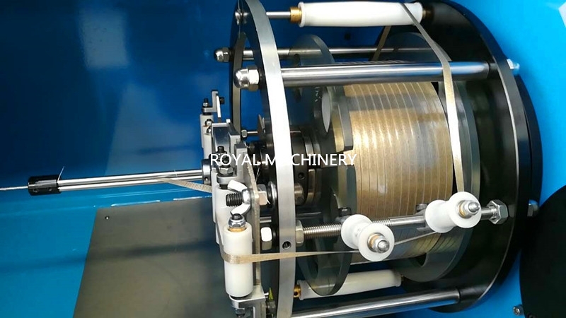 Mica taping machine for fire-proof cable, fire resistant cable