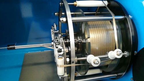 Mica taping machine for fire-proof cable, fire resistant cable