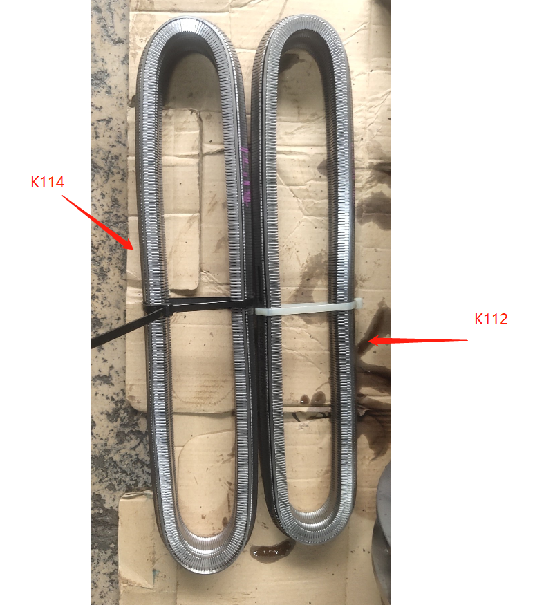 K112-0006-U1 K111 K112 Automatic Transmission push belt K112 CVT Chain ...