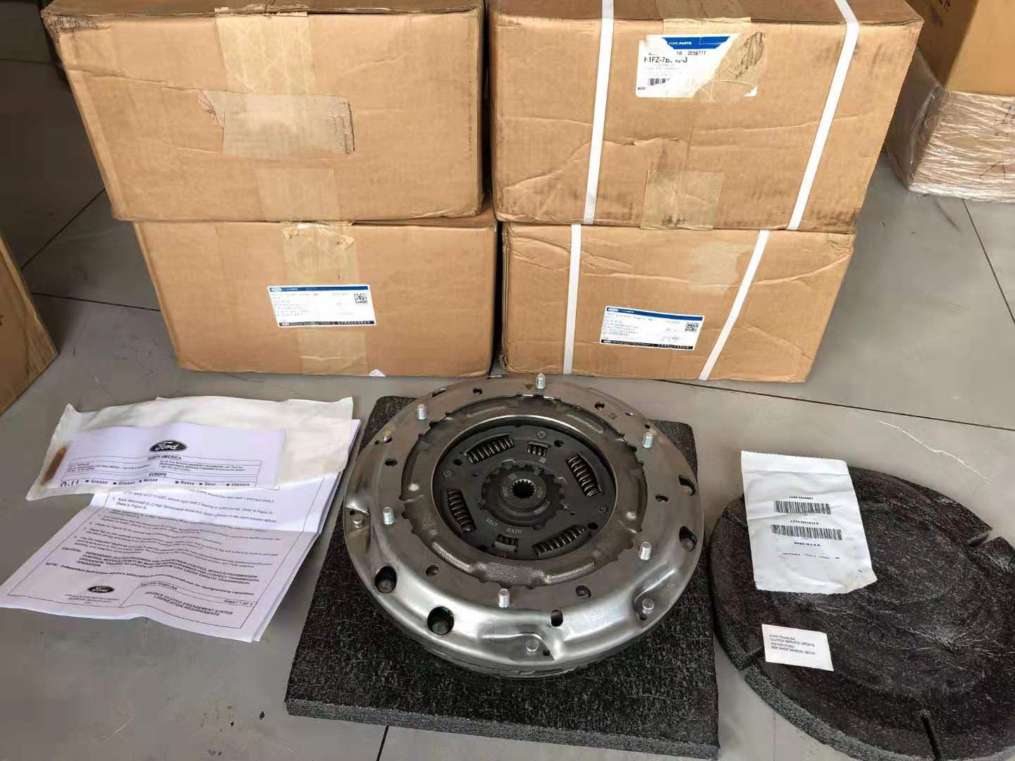 DPS6-0014-OEM DPS6 6DCT250 CLUTCH SINGLE REBUILD FIT FOR FORD 6 SPEED ...