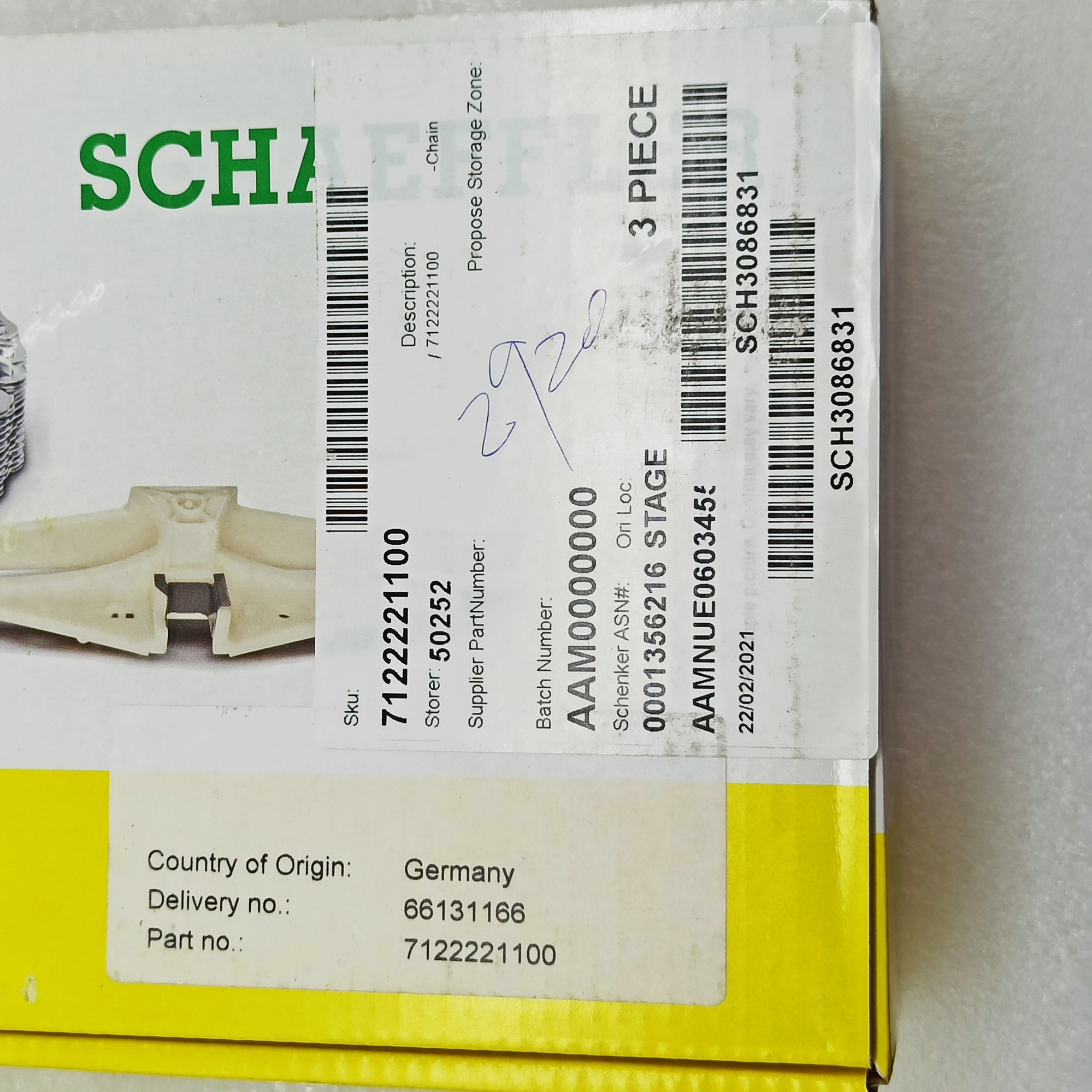 0AW-0004-OEM 0AW CVT automatic transmission pulley chain OEM 0AW 331 301 B