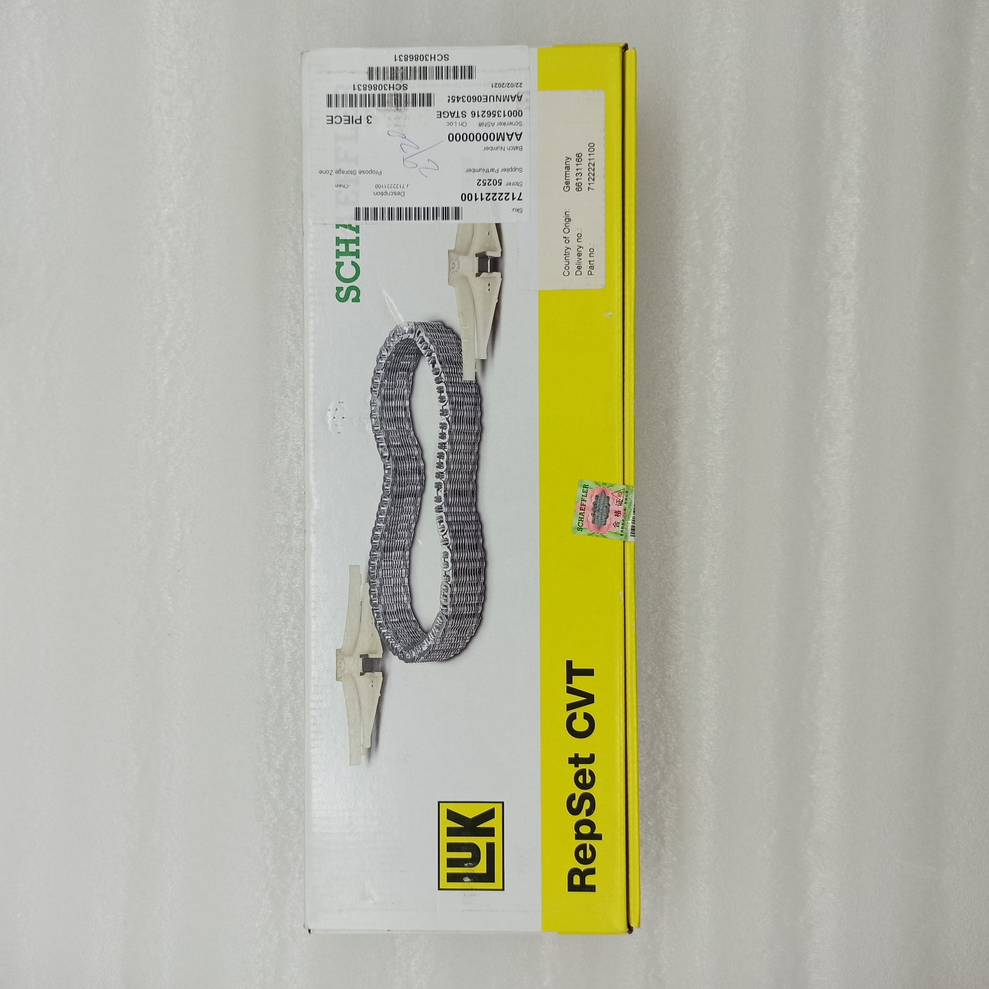 0AW-0004-OEM 0AW CVT automatic transmission pulley chain OEM 0AW 331 301 B