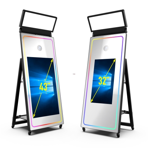 Selfie Magic Mirror - Unmanned Intelligent Selfie Mirror | Party Event ...