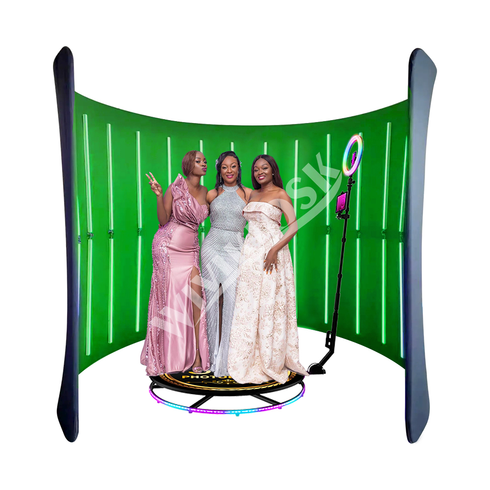 Revolutionize Events with 360 Photo Booth + Inflatable Enclosure Combo