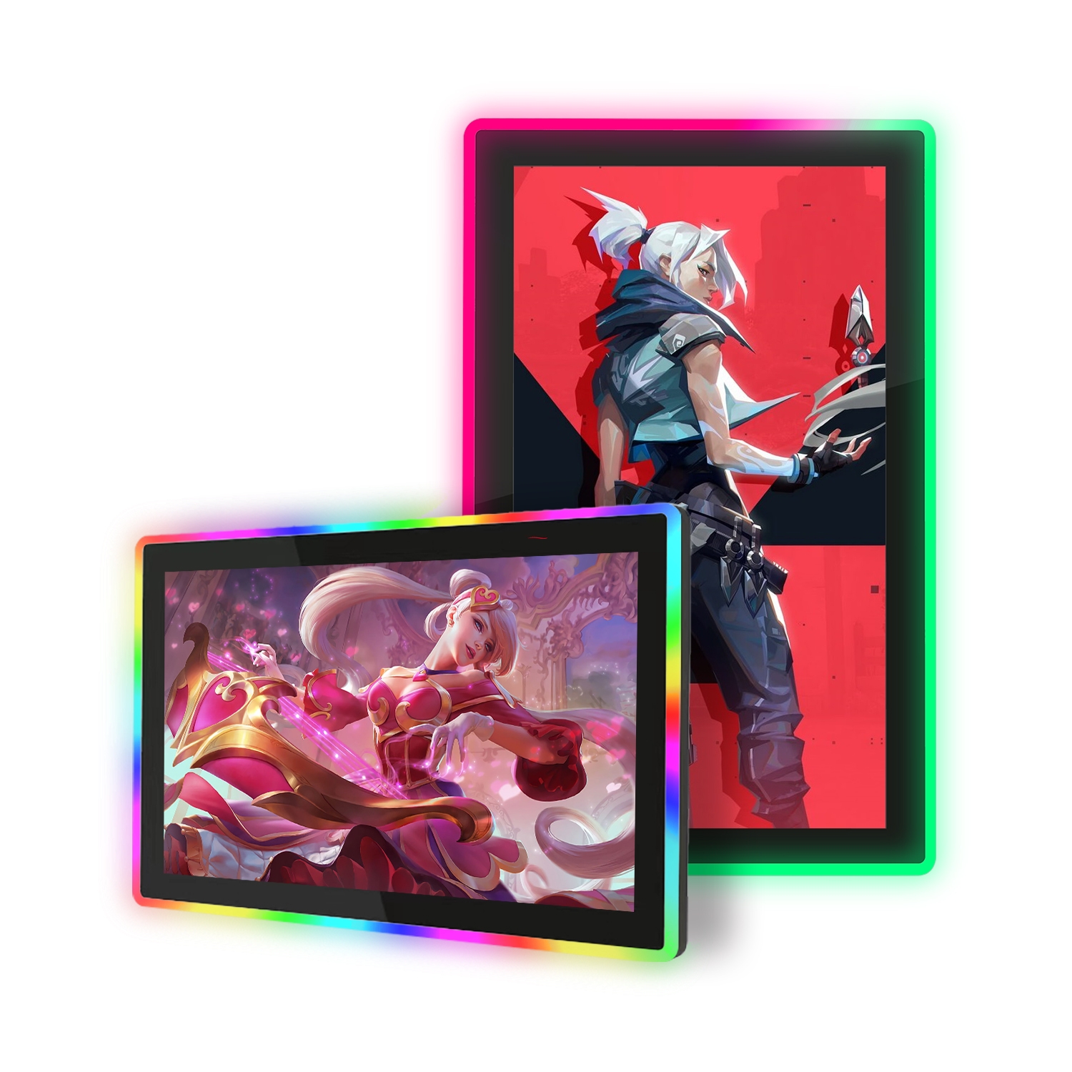 LED Light Horizontal Display Game Monitor - Capacitive Touch Screen