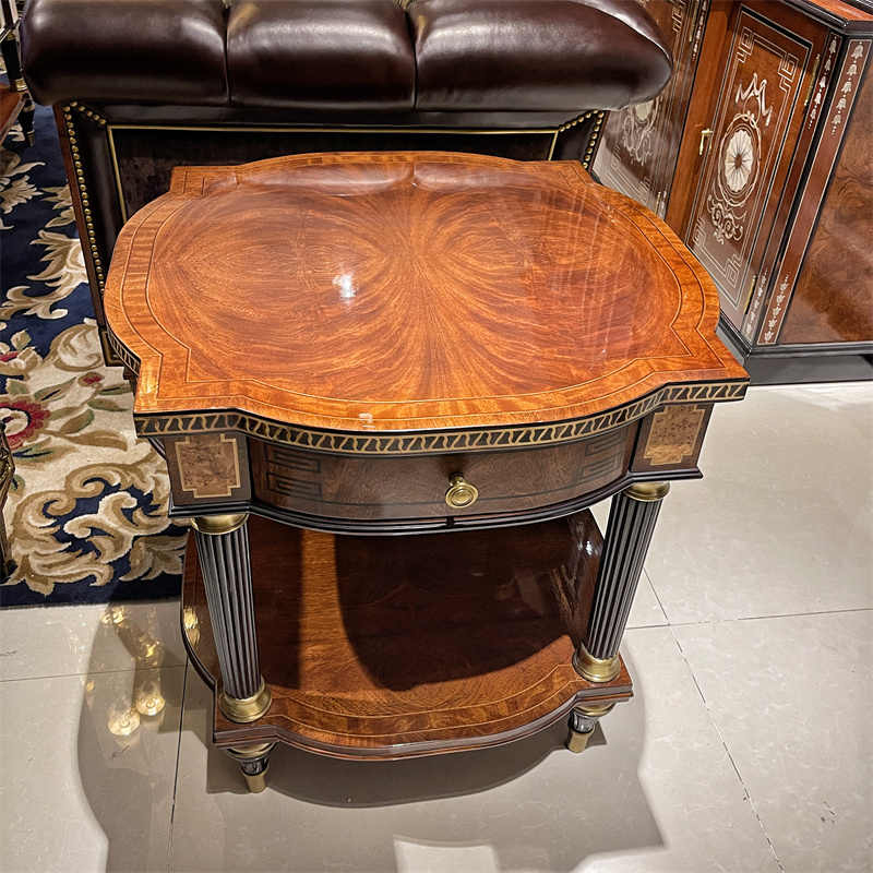 British Solid Wood Corner Table – Timeless Design for Enhancing Living ...