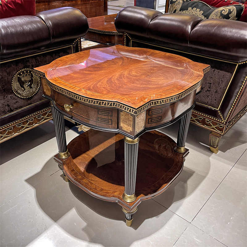 British Solid Wood Corner Table – Timeless Design for Enhancing Living ...