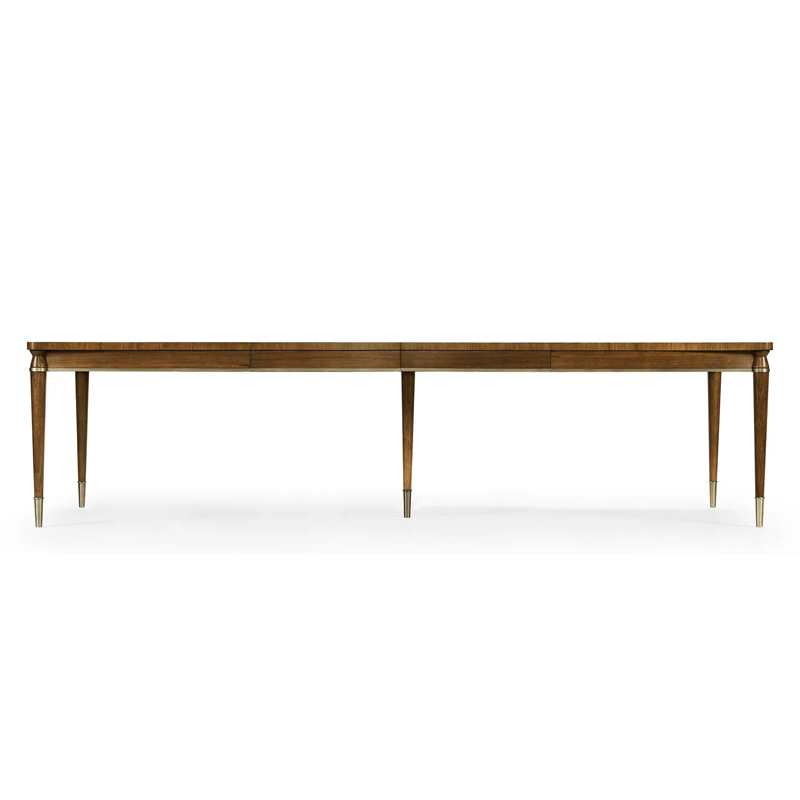 Classic Solid Wood Rectangular Dining Table for Traditional Dining Rooms
