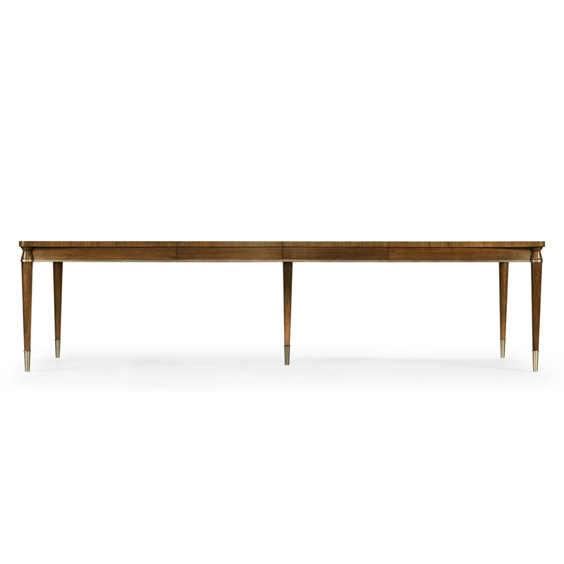 Classic Solid Wood Rectangular Dining Table for Traditional Dining Rooms