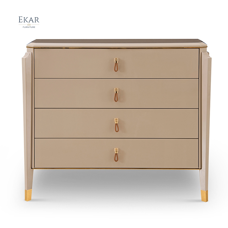 Classic Wooden Dresser with Multiple Drawers for Bedroom Storage