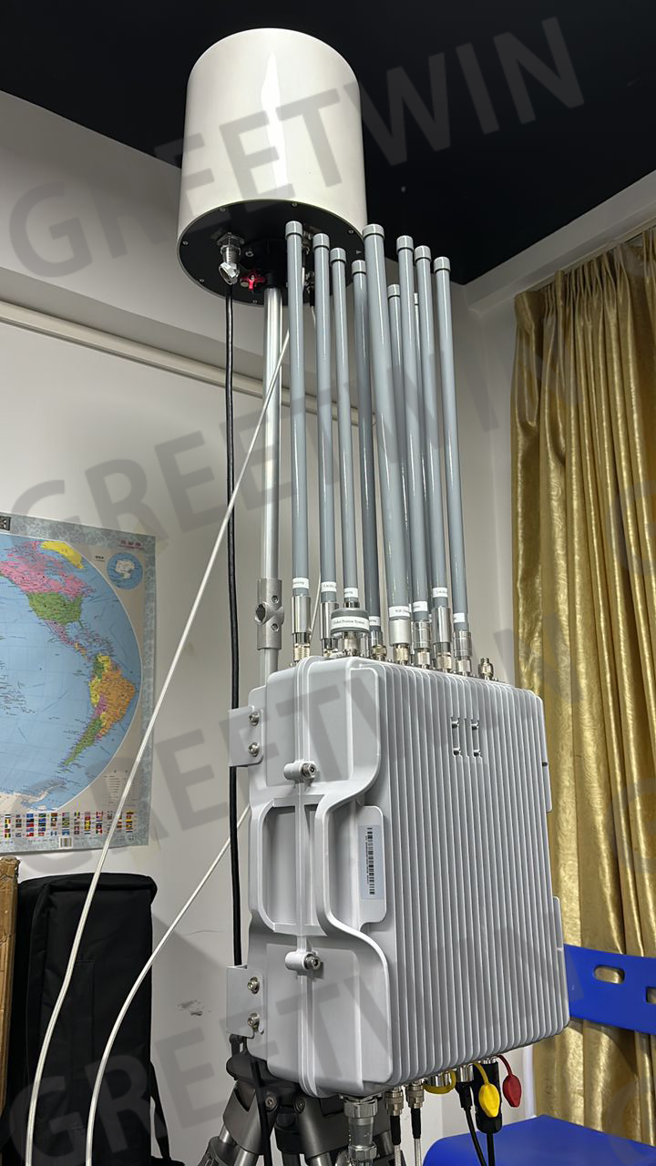 Fixed Type Drone Detection And Jamming All In One System
