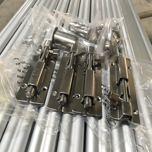 China Security Polycarbonate Sliding Side Folding Closures