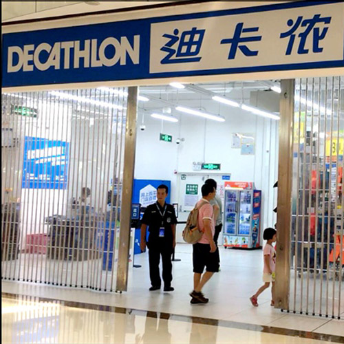 lateral sliding polycarbonate shutter door | Roller Shutters ...