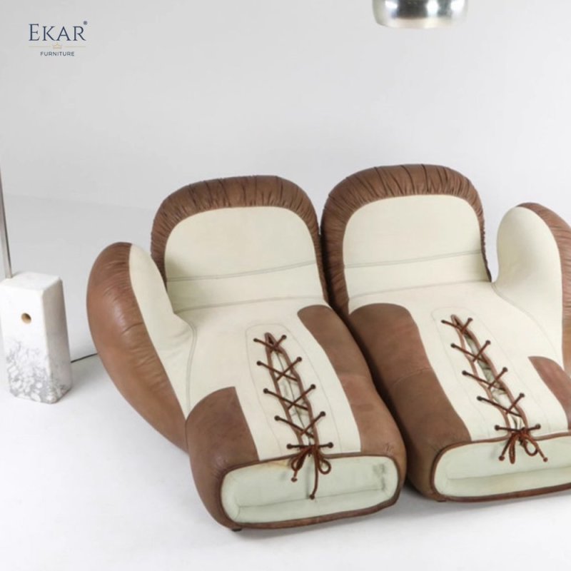 Boxing Glove-Inspired Lounge Chair