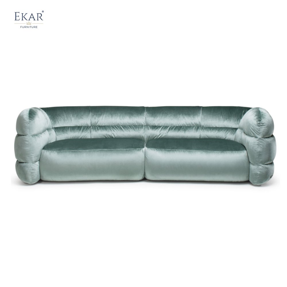 Modern Plush Velvet Sofa