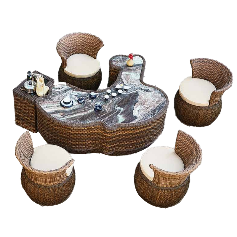 Outdoor tea table and chair set: enjoy a pleasant outdoor experience