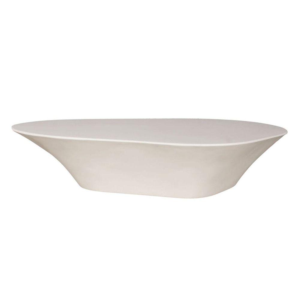New modern design style irregular shape cement coffee table