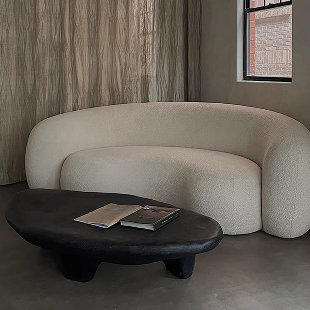 Stylish and creative irregular shape outdoor coffee table