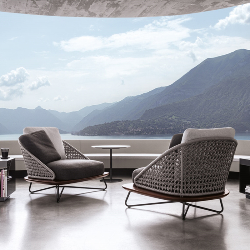 Stylish Outdoor Single Lounge Chair for Ultimate Comfort