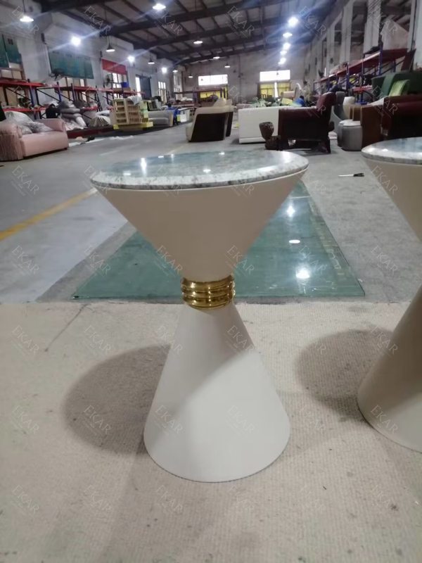Living room phantom ice marble corner table