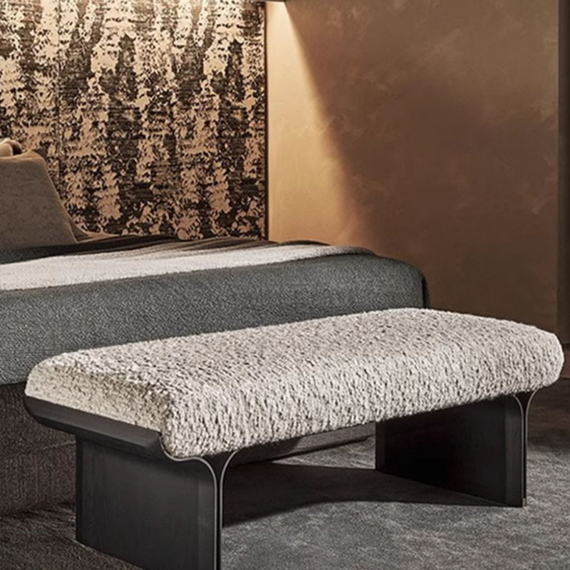 Modern Upholstered Bedroom Bench for Elegant Spaces