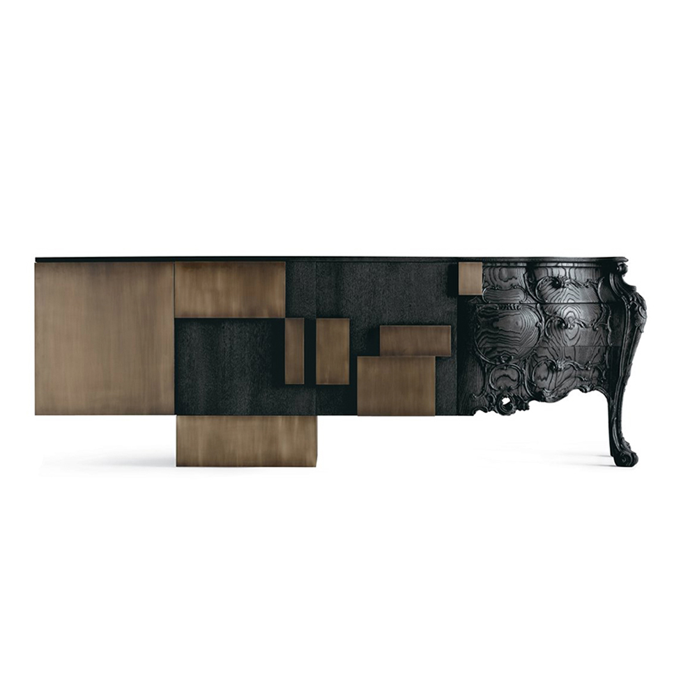 Modern Solid Wood Entryway Cabinet – Unique Design for Stylish and ...