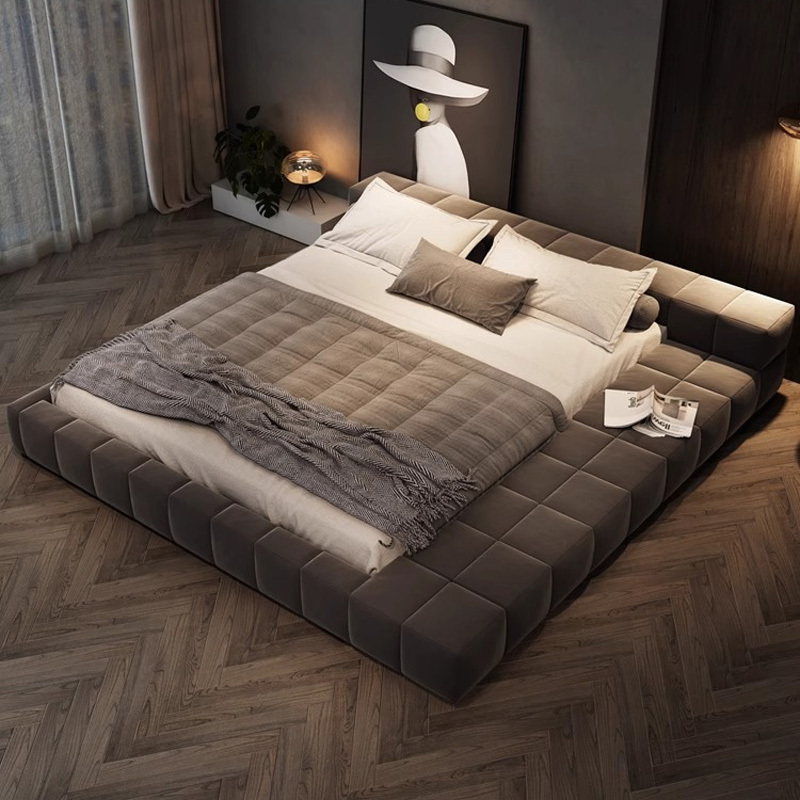 Modern Bedroom Bed with Sleek Design and Sturdy Frame