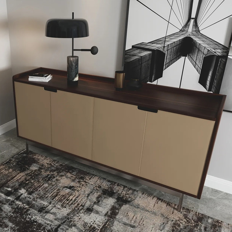 Modern Wooden Sideboard for Dining Room with Ample Storage