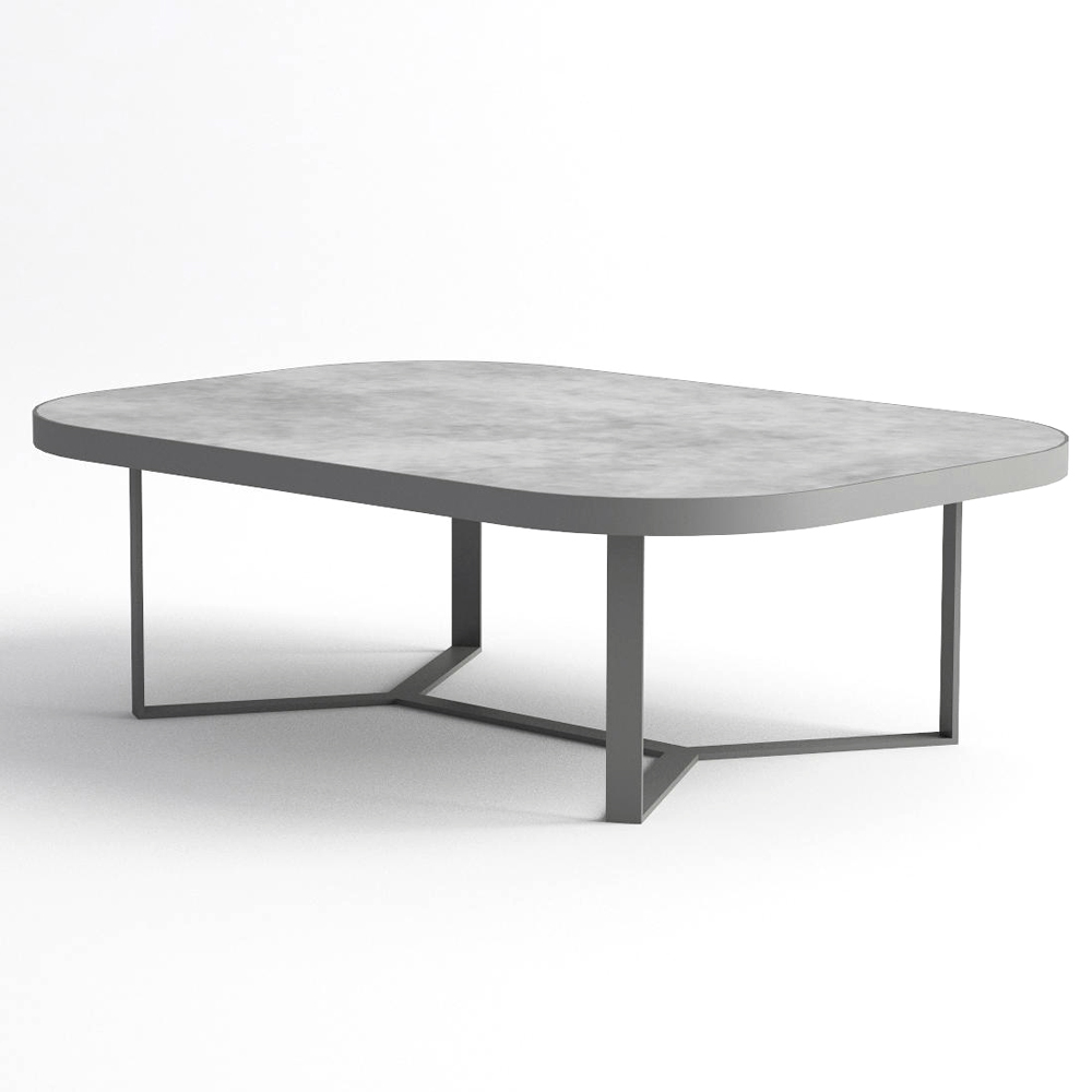 Modern Outdoor Coffee Table with Durable Weather-Resistant Design