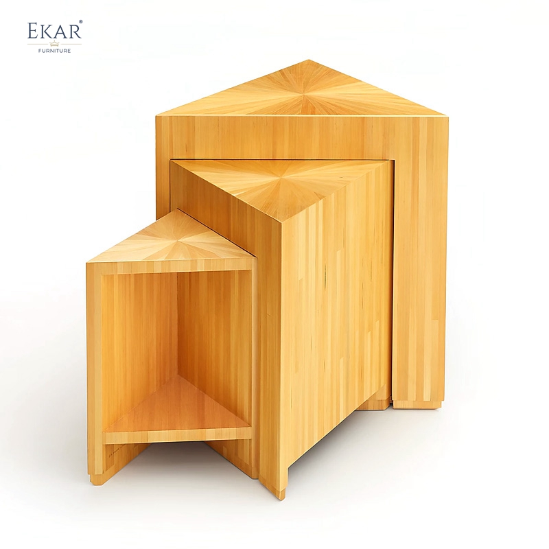 EKAR Lira Foldable Side Table | Top-Luxury Space-Saving Accent Table ...