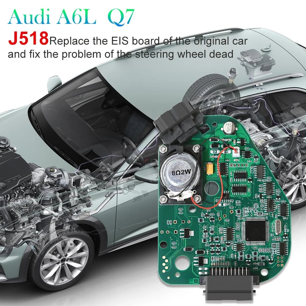 AUDI C6 Q7 A6 Steer Column Module J518 ELV Module Emulator with MC9S12 ...