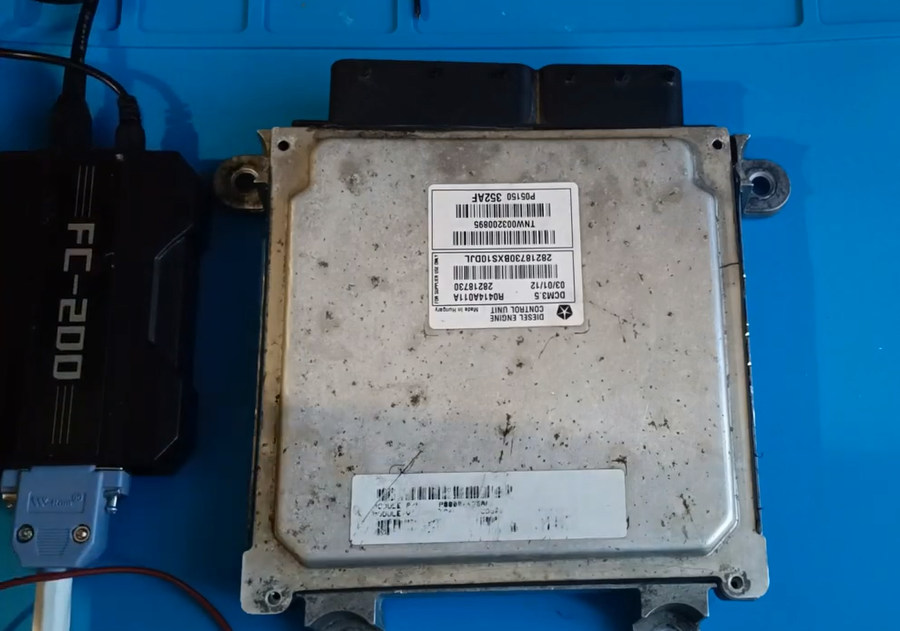 FC200 ~ Read/Write Delphi ECU DCM3.5 (CRD2.2) by Boot Mode