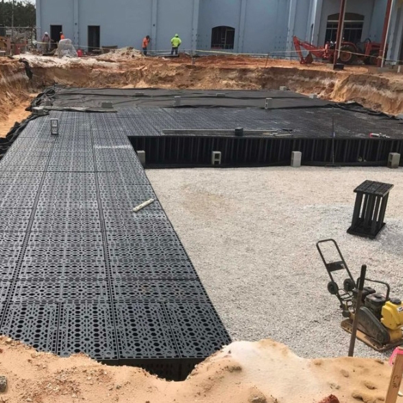 Reinforced Columns PVC Columns for Subsurface Storm water Storage ...