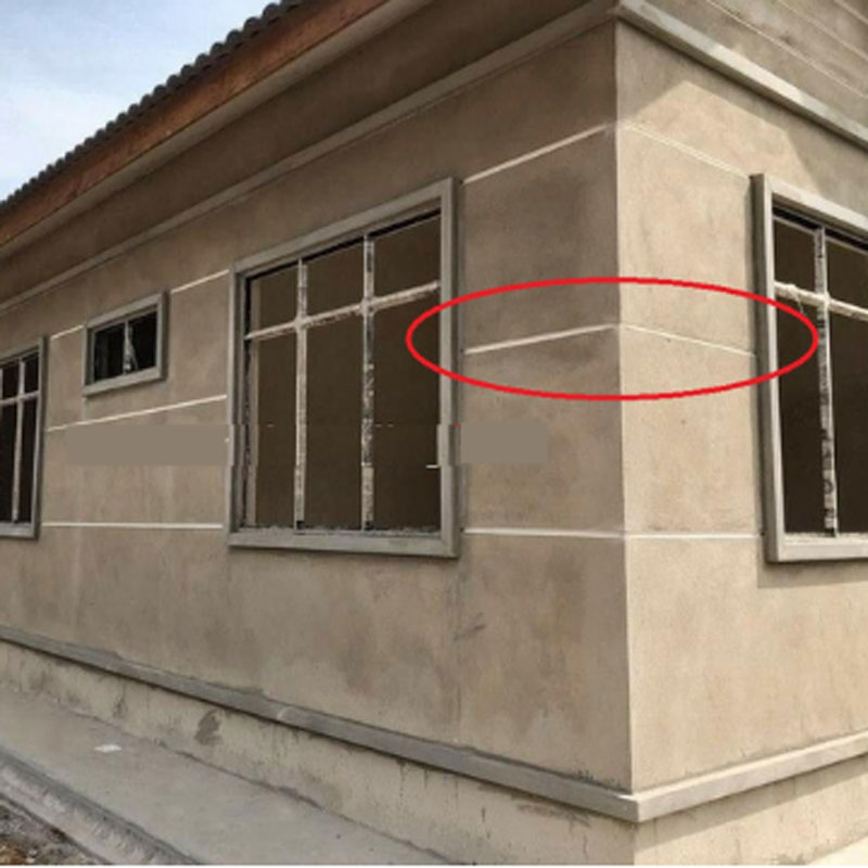 External Wall Plaster Groove Joint & Water Drip Line U Shape V Shape ...