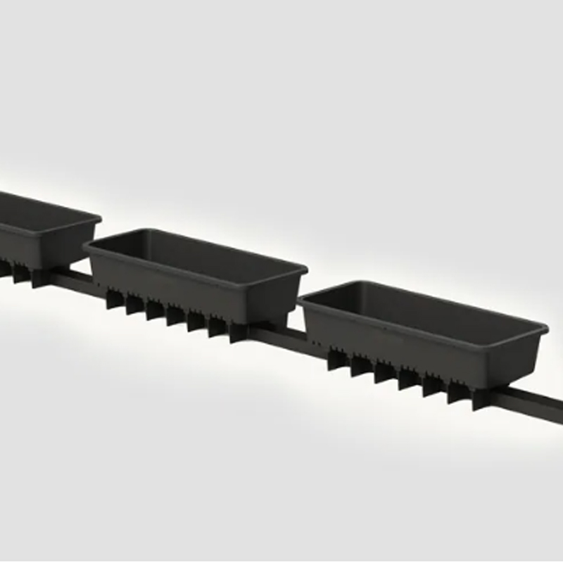 Polypropylene troughs and system Cocopeat hydroponics trough planting ...