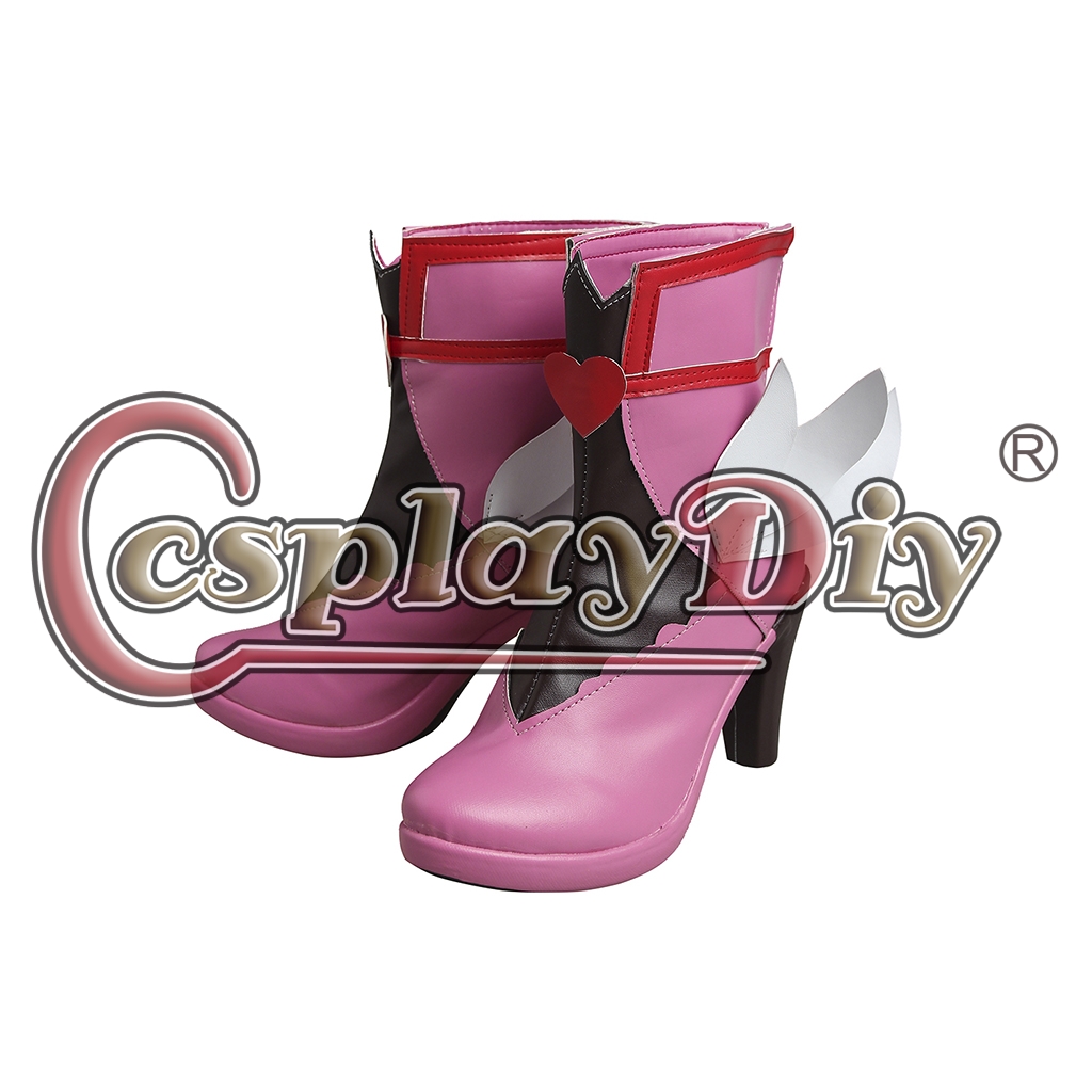 (with shoes)Overwatch D.va DVA magic girl pink dress Cosplay Costume,