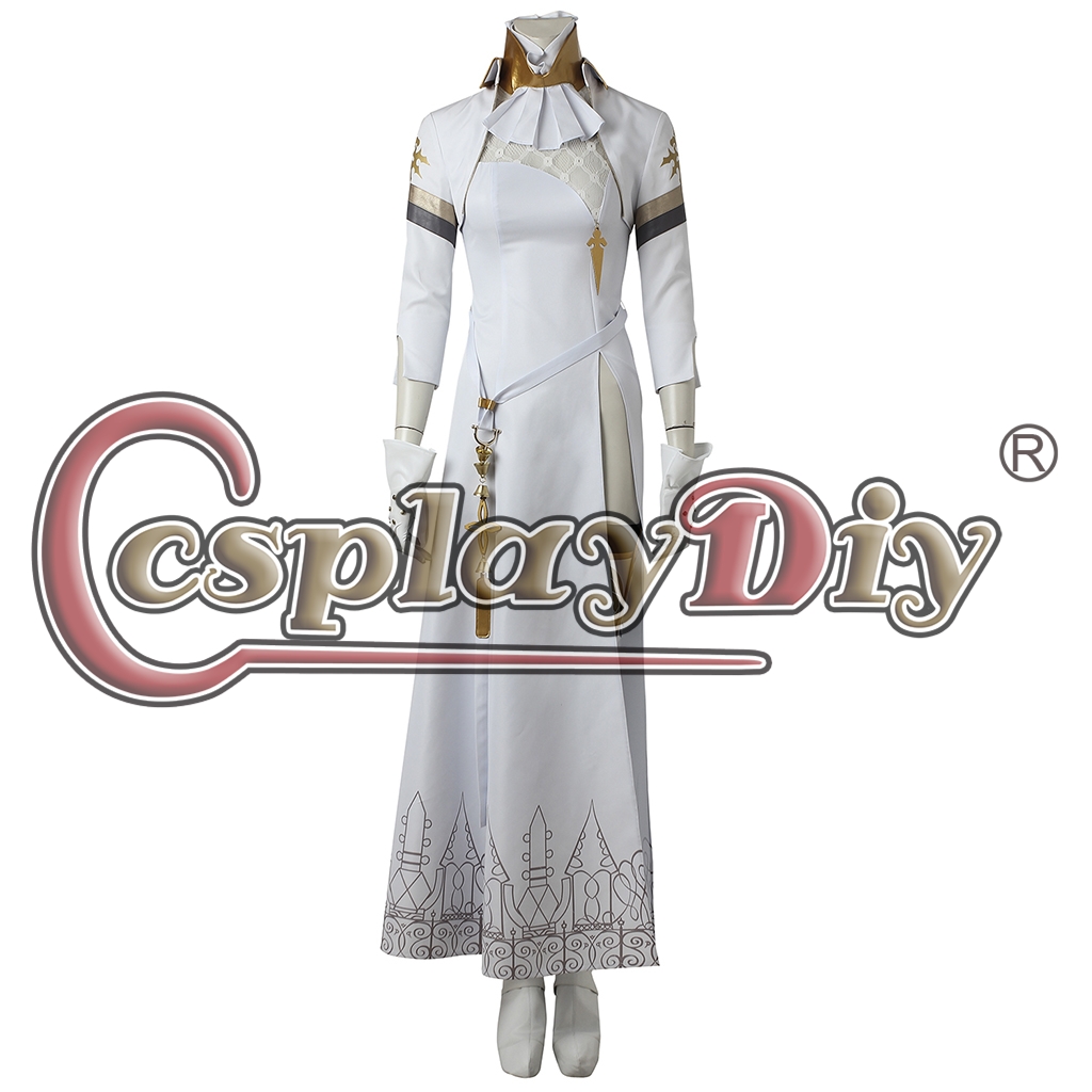 NieR Automata YoRHa Commander White Cheongsam cosplay costume Women Dress,