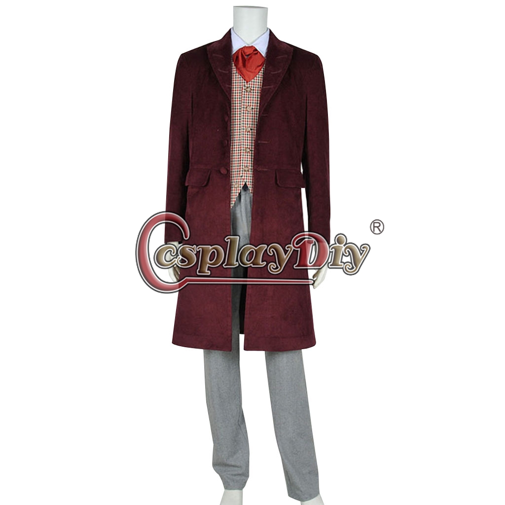 Cosplaydiy Doctor Who 4th Fourth Dr Cosplay Costume Full Set Halloween ...