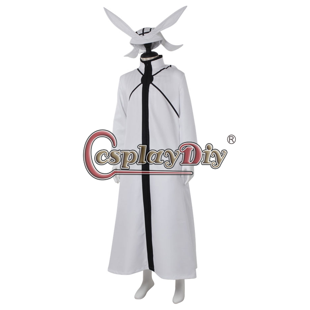 Cosplaydiy Bleach Ulquiorra Cifer Cosplay Costume White Jumpsuit For ...