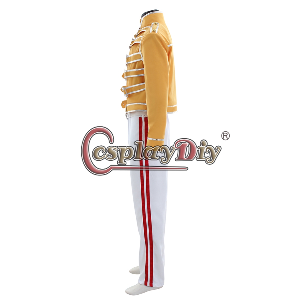 Queen Band Cosplay Lead Vocals Freddie Mercury Cosplay Costume,