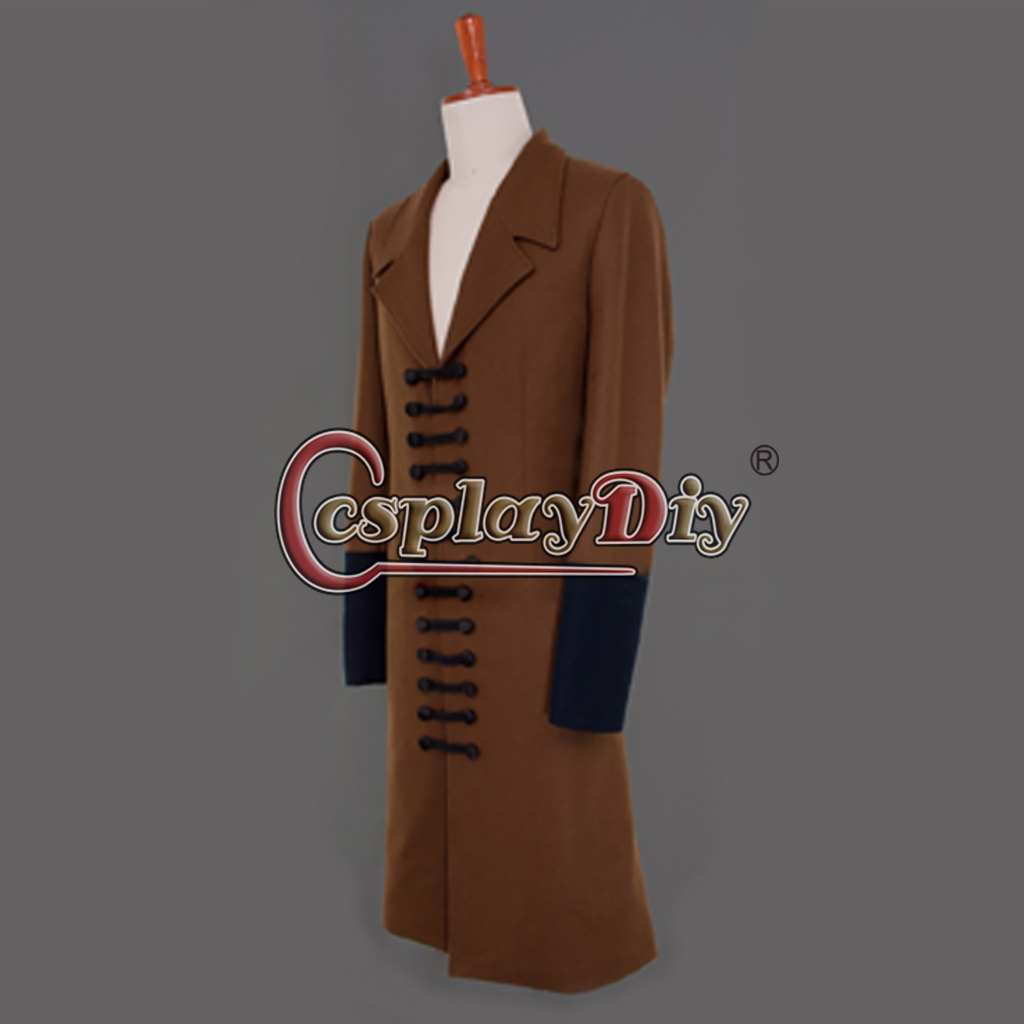 Cosplaydiy Nosferatu Phantom of the Night Cosplay Jacket Gray Long ...
