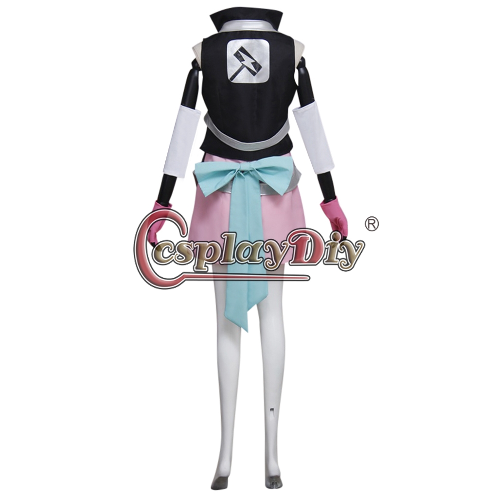 Cosplaydiy RWBY Nora Valkyrie Cosplay Costume For Young Girl Beauty Dress,