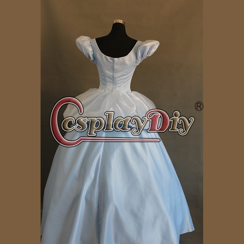 Cinderella Blue dress cosplay costume,