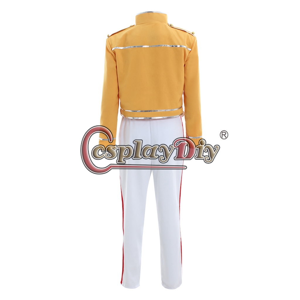 Queen Band Cosplay Lead Vocals Freddie Mercury Cosplay Costume,