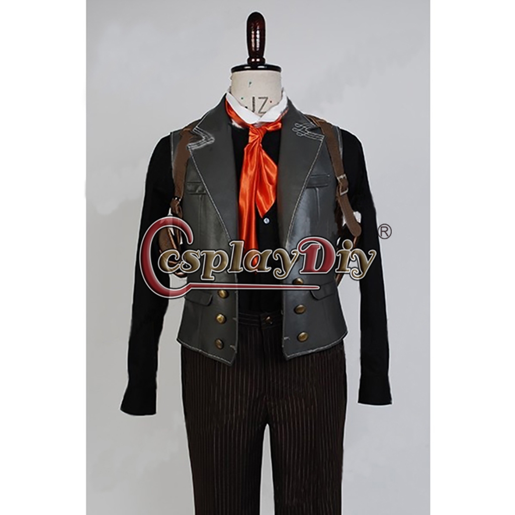 Bioshock Infinite Booker DeWitt Cosplay Costume Women Halloween Party ...
