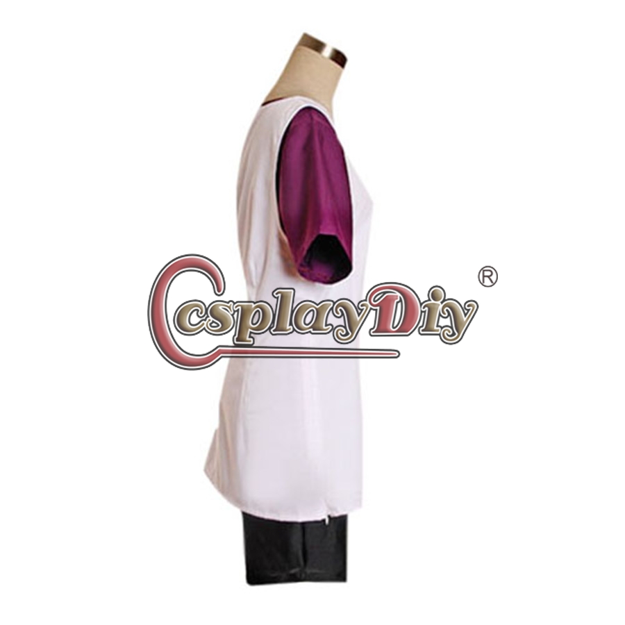 Cosplaydiy Dragon Ball Videl White Vest Dragon Costume Cosplay Costume,