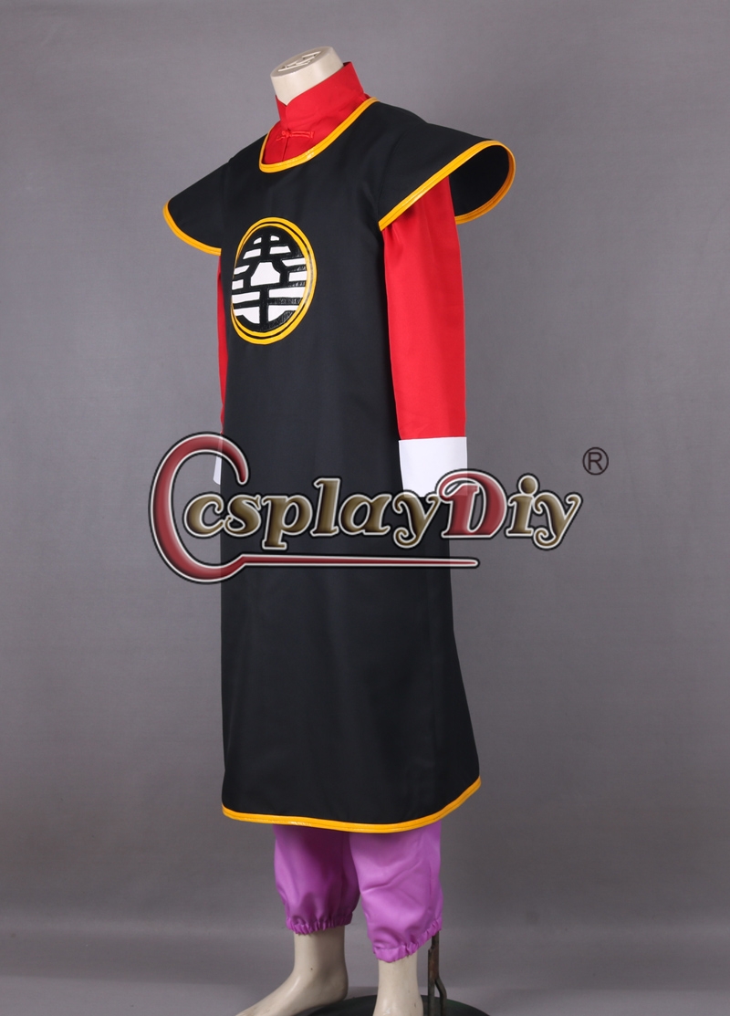 Cosplaydiy Dragon Ball King Kai Cosplay Costume For Halloween Carnival,